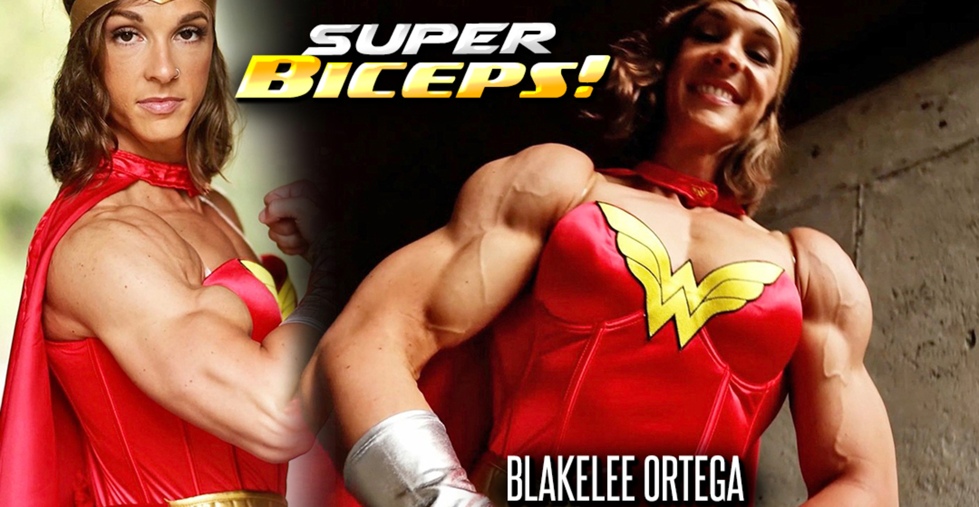 Super Biceps, Blakelee Ortega - Female Muscle Videos - HerBiceps+