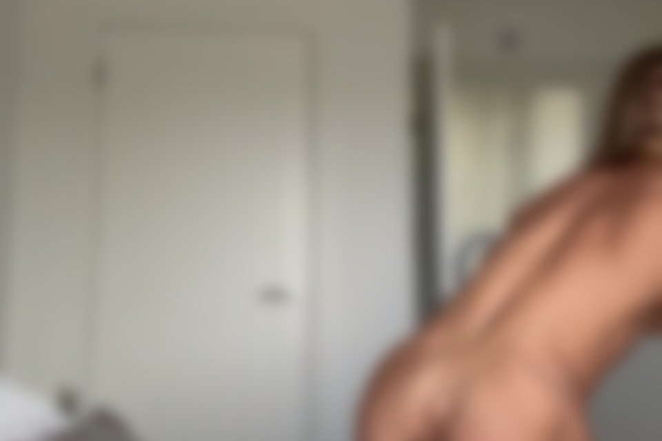 Take Me From Behind With A Dildo Sexy Ripped Hamstring Into Reverse